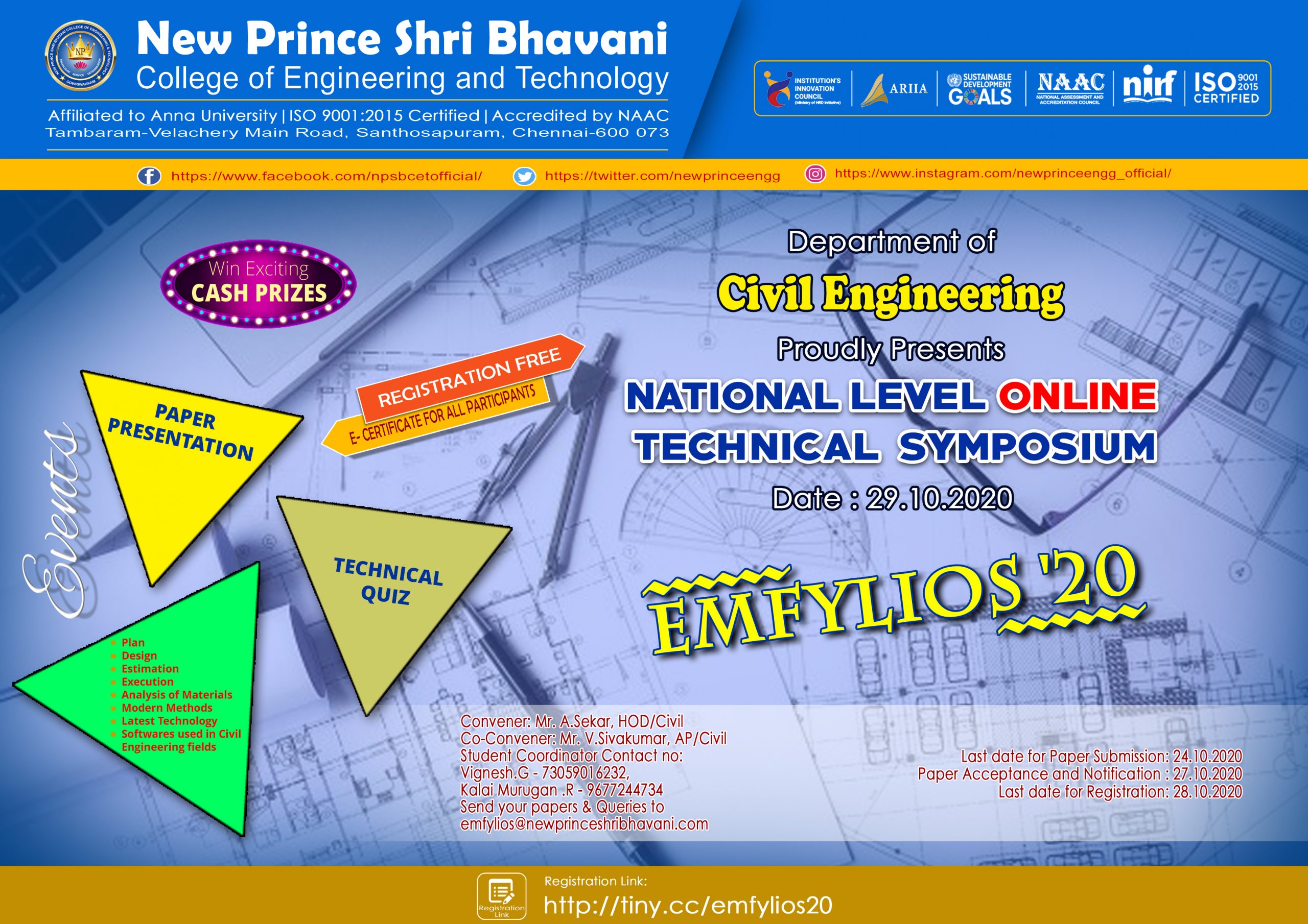 Gallery | New Prince Shri Bhavani College of Engineering and Technology