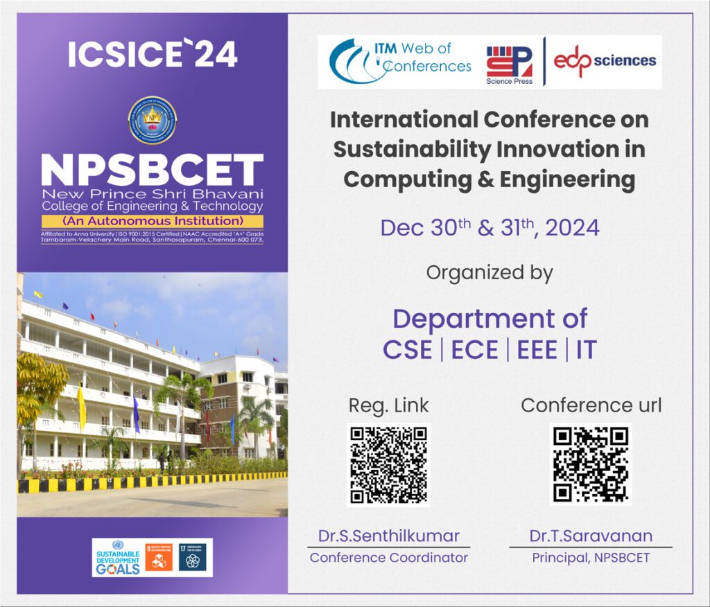 ICSICE 2024 A copy | New Prince Shri Bhavani College of Engineering and ...